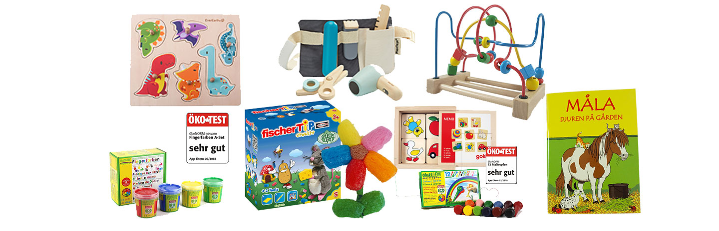 Roliga leksaker i höstmyset - Minimundus